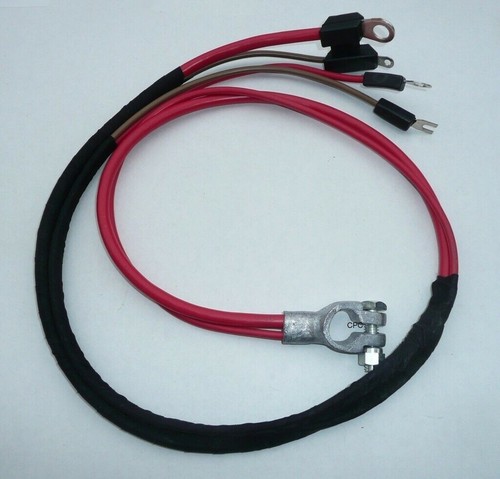 1968-70 Charger Road Runner Battery Cable Positive B-Body 383 440 Motor ...