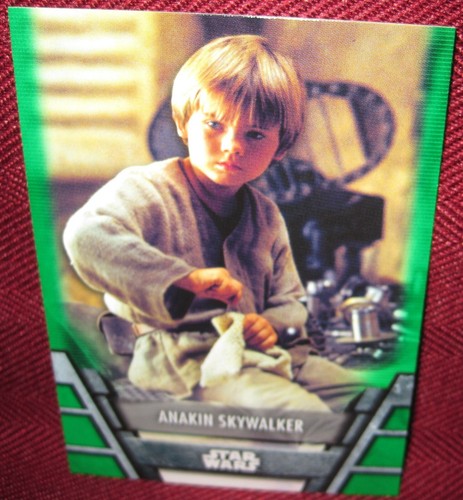 2020 TOPPS STAR WARS HOLOCRON #N-1 ANAKIN SKYWALKER GREEN | eBay