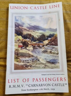 Union Castle Ocean Liner for sale | eBay