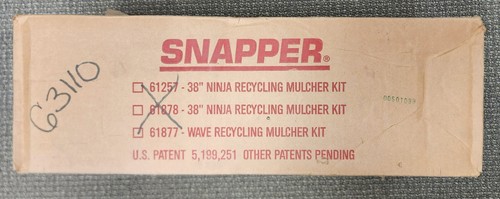 Snapper Mulch Kit- 63110 | eBay