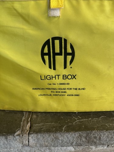 APH American Printing House Light Box For The Blind. Used | eBay