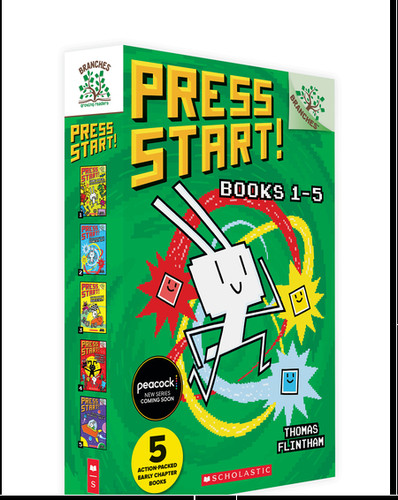 Press Start!, Books 1-5: A Branches Box Set Paperback 2023 by Thomas ...