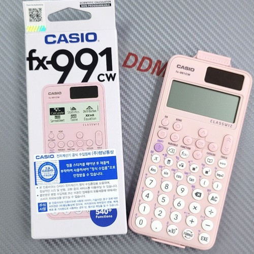 FX-991CW Casio scientific calculator (FX-991EX new model) Black Pink | eBay