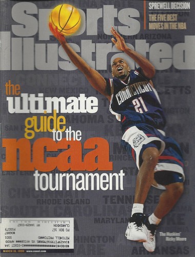March 16, 1998 Ricky Moore UConn Huskies Regional Sports Illustrated | eBay