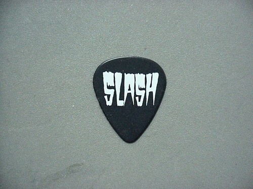 Slash guitar pick logo on black Guns n' Roses | eBay
