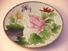 Vintage Chinese JINGFA CLOISONNE PLATE Cherry Tree Bonsai BIRD | eBay