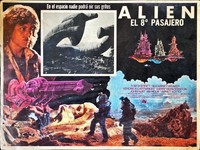 ALIEN * CineMasterpieces RARE SUBWAY VINTAGE SCI FI ORIGINAL MOVIE ...