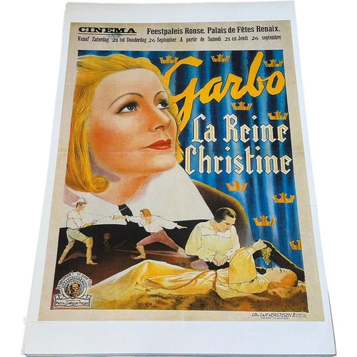 Grita Garbo, La Reine Christine 11x17 Poster | eBay