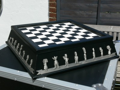 Simpsons Chess Set for sale | eBay