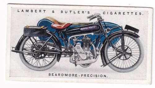 Vintage 1923 Motorcycle Card Beardmore Precision Motorcycles | eBay