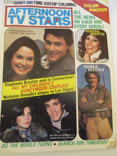 Stephanie Braxton, Denise Alexander - Afternoon TV Stars Magazine 1976 ...