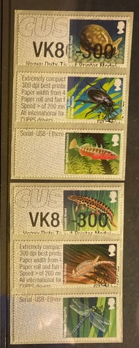 PONDS CUSTOM TEST SET 6 TYPE 2 OUTLINED LETTERING + QR CODE NCR POST GO ...