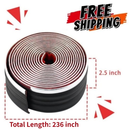 236*2.5 inch Black Side Body Trim Molding Protector For Chevy GMC ...