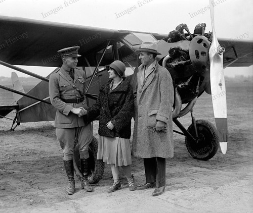 8x10 Print Ruth Nichols Pioneering Aviatrix Maj Howard Davidson Robert ...