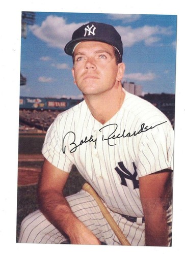 Bobby Richardson Signed Autographed 4x6 Photo NY Yankees | eBay