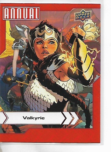 2022-23 Upper Deck Marvel Annual Valkyrie Card #97 | eBay