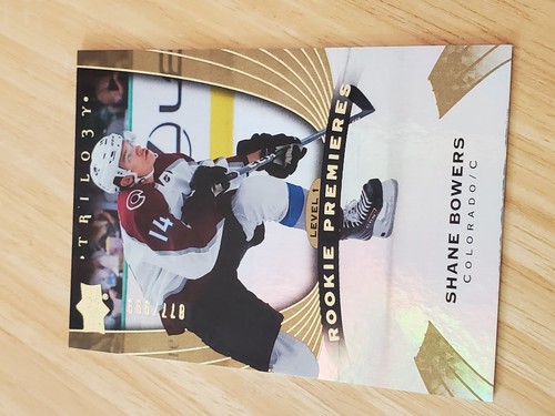 2020-21 Trilogy Rookie Premieres Level 1 Shane Bowers #69 877/999 | eBay