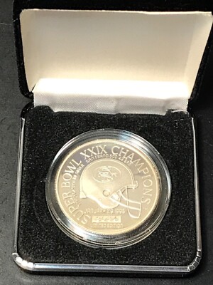 Super Bowl Silver Coin In Vintage Sports Coins for sale | eBay