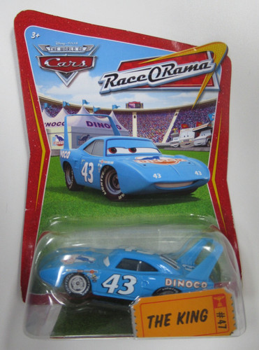 Mattel Disney Pixar Cars Race O Rama The King Dinoco #47 | eBay