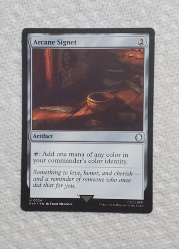 MTG Arcane Signet Fallout Magic the Gathering NM | eBay