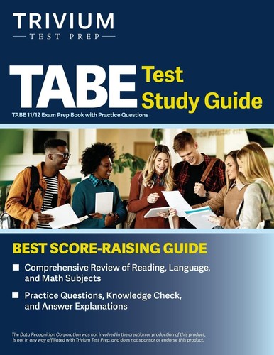 TABE Test Study Guide: TABE 11/12 Exam Prep Book with Practice ...