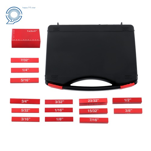 Setup Block Woodworking Tool 15pcs Precision Aluminum Setup Bars Gauge ...