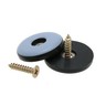 Screw-On Furniture Glides Teflon PTFE Glider Pads Chair Sofa Moving ...