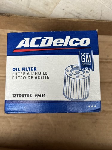 Oil Filter AC Delco PF454 GM Corvette C3 C4 12708762 | eBay