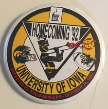Iowa Hawkeye Homecoming Pins for sale | eBay
