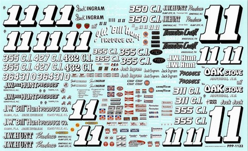 Plastic Performance Products/Powerslide 1122 #11 Jack Ingram 1/25 ...