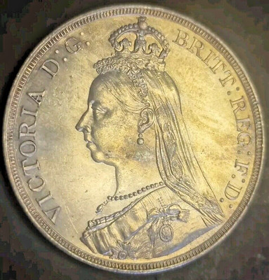 1887 Victoria Silver Crown in Victoria Crown Coins for sale | eBay