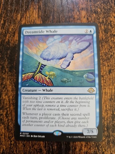 Ships Immediately MTG Dreamtide Whale - Modern Horizons 3 | eBay