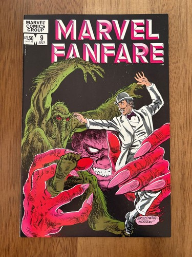 MARVEL FANFARE #9 (Marvel, 1982) VF Man-Thing | eBay