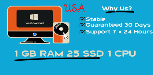 USA Windows RDP VPS 1GB RAM 1vCPU Guaranteed 30 days | eBay