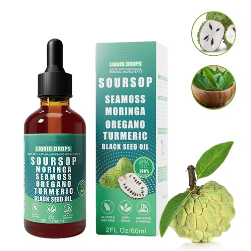 Vyxion Soursop Bitters Liquid Drops 10-in-1 - Immunity, Liver, Gut ...