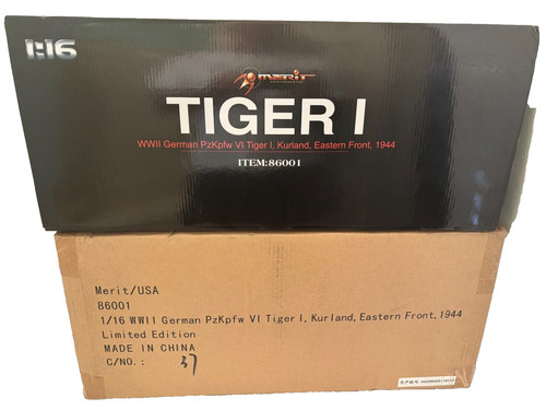 Merit International 1:16 scale German PzKpfw VI Tiger 1 Tank - NIB | eBay