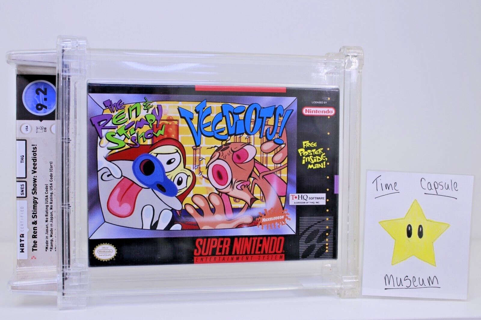 Ren & Stimpy Show: Veediots! Value - GoCollect (super-nintendo-ren ...