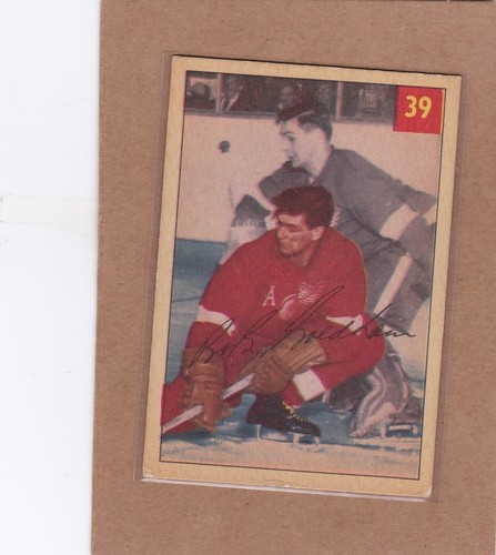 1954-55 PARKHURST HOCKEY BOB GOLDHAM #39 RED WINGS VGEX *A34986 | eBay