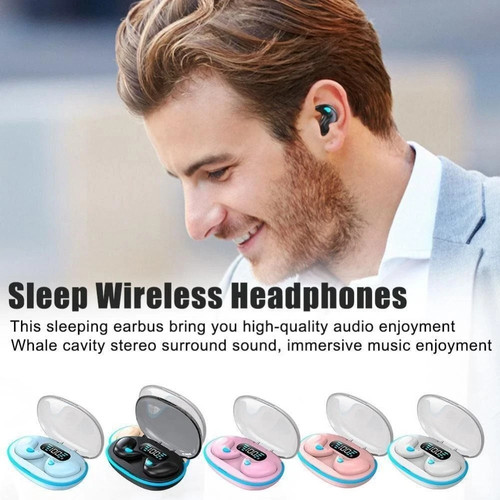 Invisible Bluetooth Headset Mini Earbuds Sleep Wireless Earphones | eBay UK