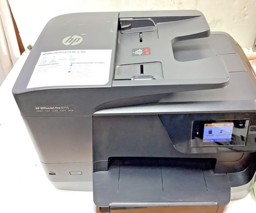 HP OfficeJet Pro 8715 All-in-one Printer - Black | eBay