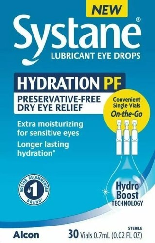 Systane Hydration PF Preservative Free Dry Eye Relief 30vials EXP01 ...
