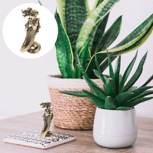 Mythology Statue Snake Figurine Antique Copper Statue Unique | eBay UK