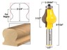 1-5/16" Beaded Handrail Router Bit - 1/2" Shank - Yonico 18123 ...