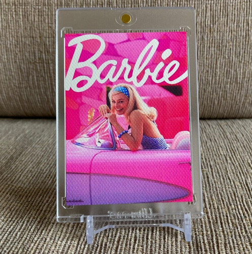 🎀2023 BARBIE MOVIE ACEO Custom Canvas Mini Poster Card-Hasbro Toy ...
