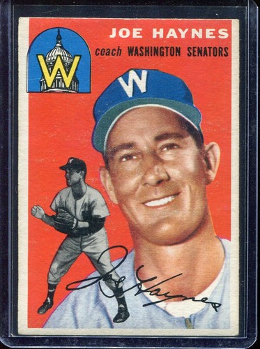 1954 Topps Baseball # 223 Joe Haynes (NM) Near Mint | eBay