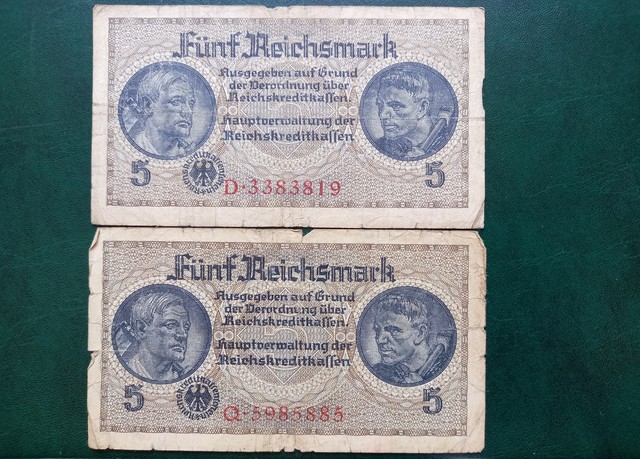 German Paper Money 1940