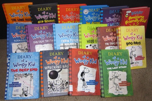 16 Books by Jeff Kinney - Diary of a Wimpy Kid books 1-15 plus 1 more ...