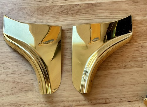 1958 Impala 24k Gold Plated Skirt Guards | eBay