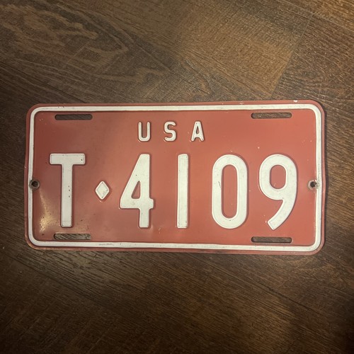 US FORCES IN GERMANY LICENSE PLATE Sale Helps Mercy Ships. Vg Condition ...