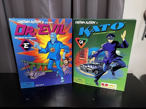 Vintage 1998 Playing Mantis: Captain Action “Dr. Evil” Villain Series ...